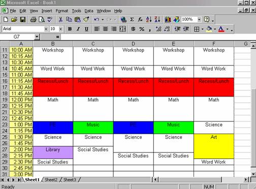 Study Online Make A Timetable For Study Online